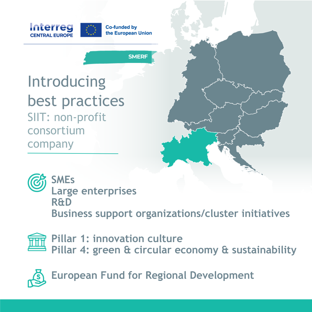 SIIT: non-profit consortium company - Interreg Central Europe