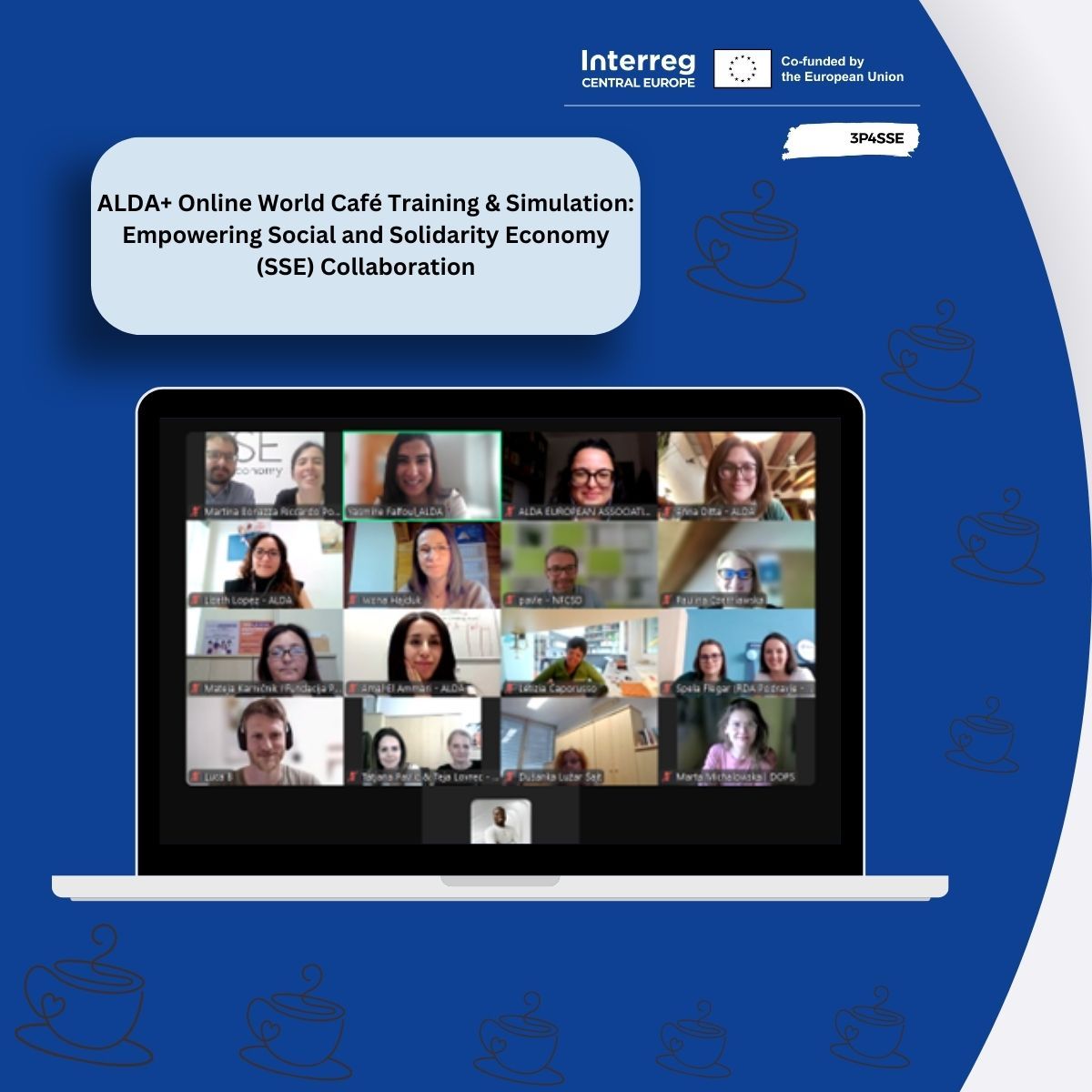 Online World Café Training & Simulation with ALDA+ - Interreg Central ...