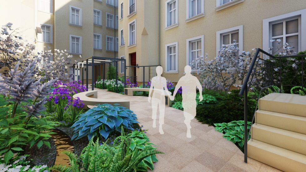 A Green Courtyard in the Heart of Łódź: A Pilot Investment in the City ...