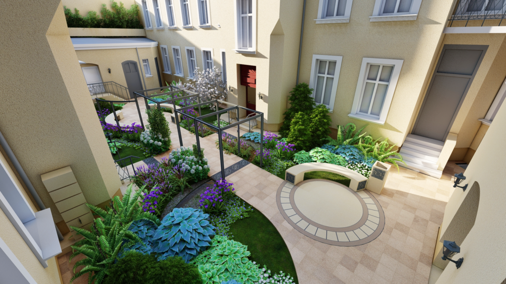 A Green Courtyard in the Heart of Łódź: A Pilot Investment in the City ...