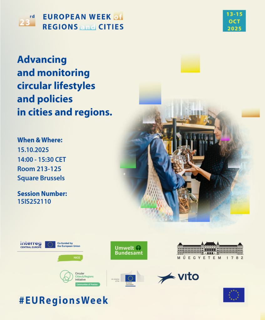 NiCE Workshop at the European Week of Regions and Cities 2025 ...