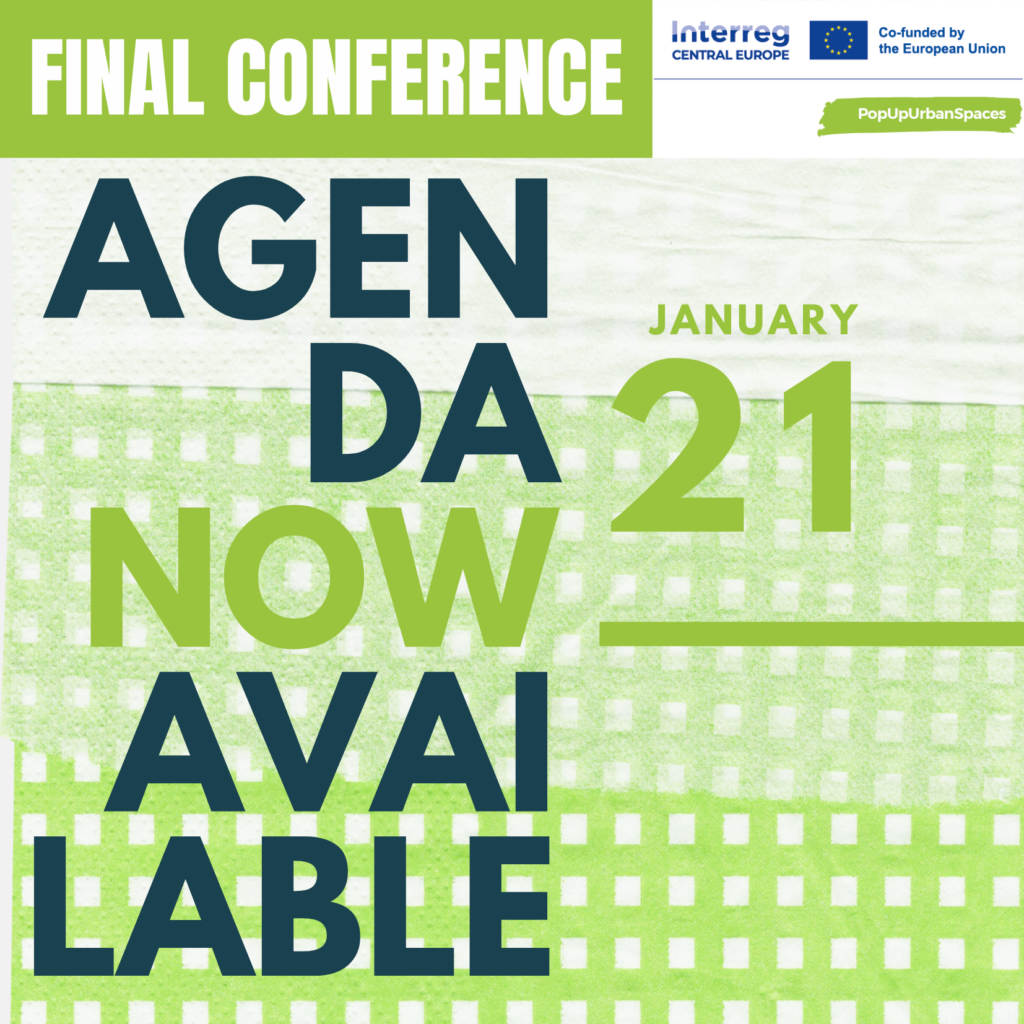 Agenda of the final conference now available - Interreg Central Europe