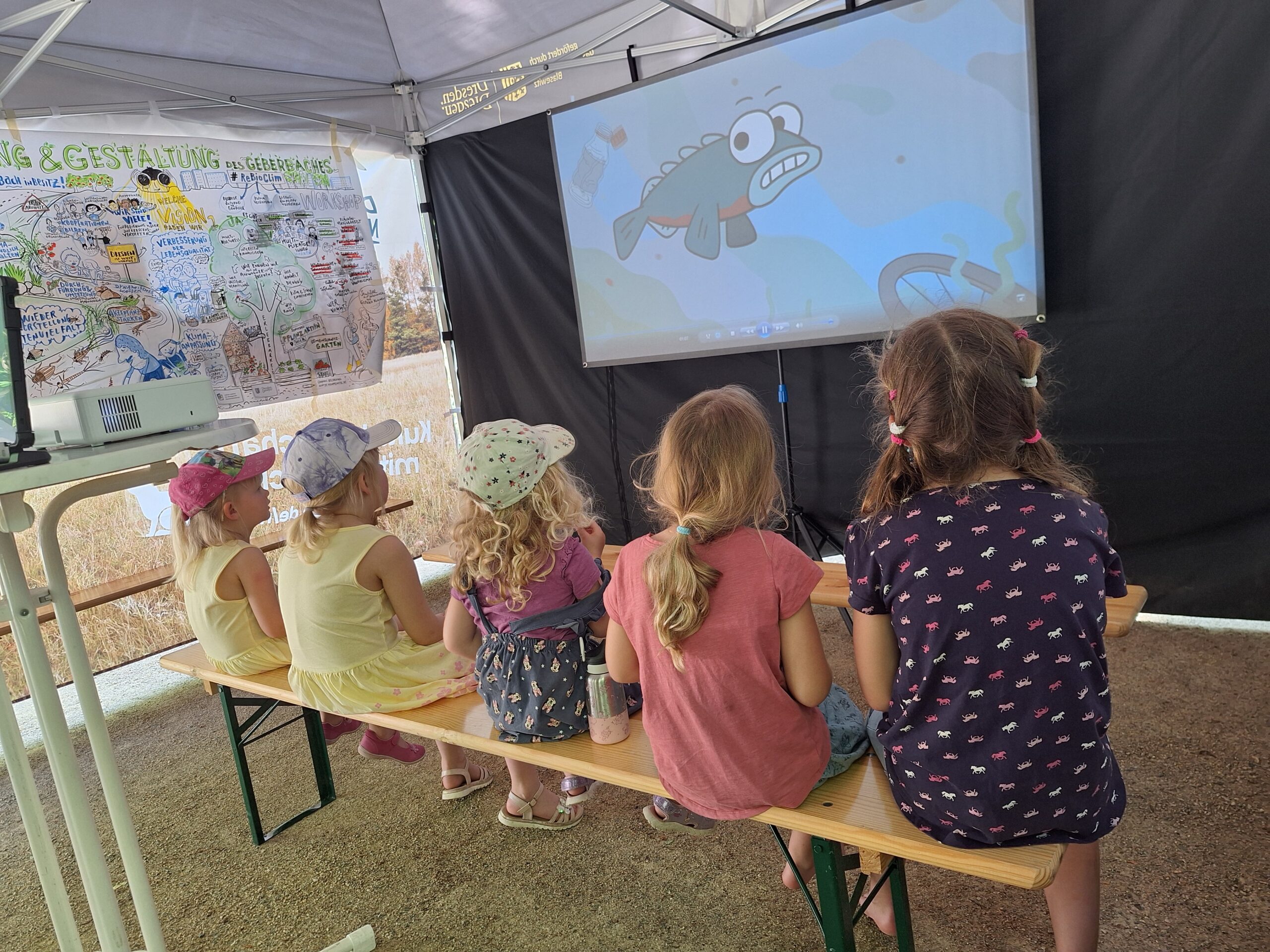 Opening of Toeplerpark with Streambedstories - Interreg Central Europe